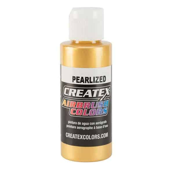 Createx 5307 Pearl Satin Gold – 60ml | Graphic Air