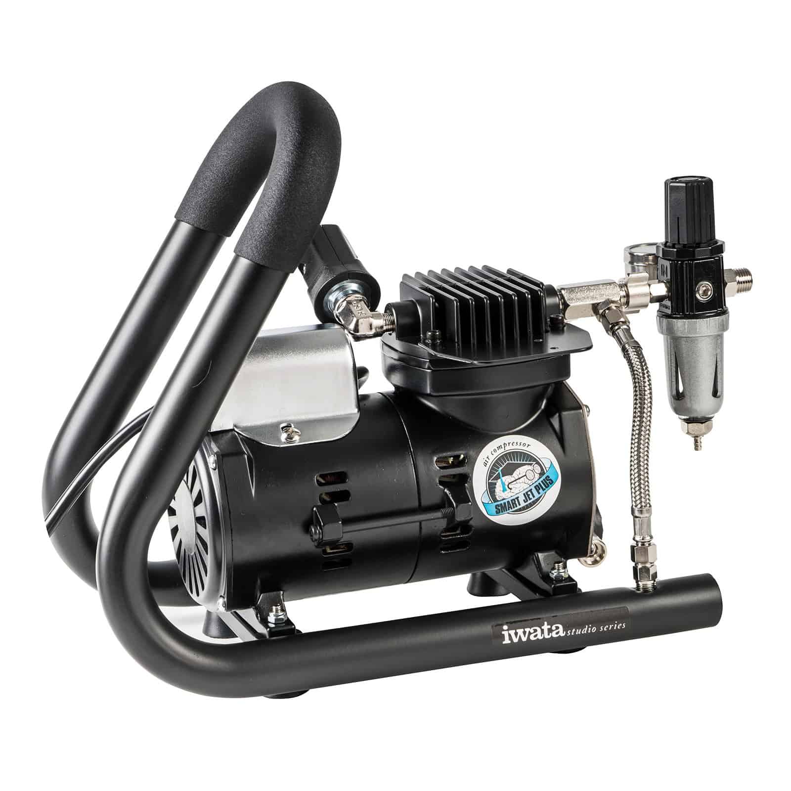 Iwata Smart Jet Plus Handle Tank Air Compressor | GraphicAir