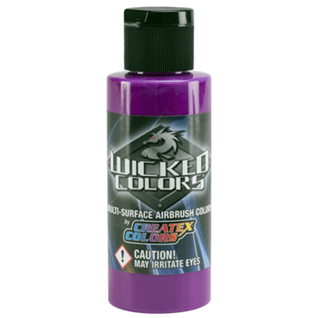 Createx Wicked Fluor Purple 2oz (60ml) | Graphic Air
